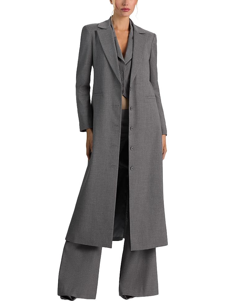 ALICE + OLIVIA irvin slim maxi blazer